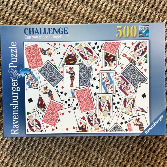 Ravensburger | Games | 2for2ravensburger 500piece Challenge Playing ...